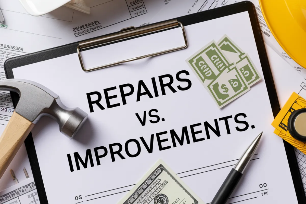 Repairs vs. Improvements Tax Guide 2025 - Aldaris CPA